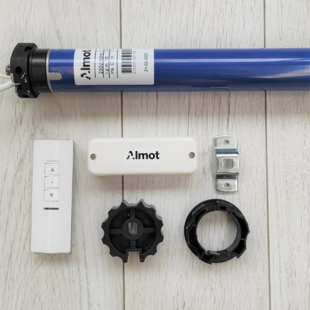 Moteur pour Rideaux avec Télécommande 5 Canaux